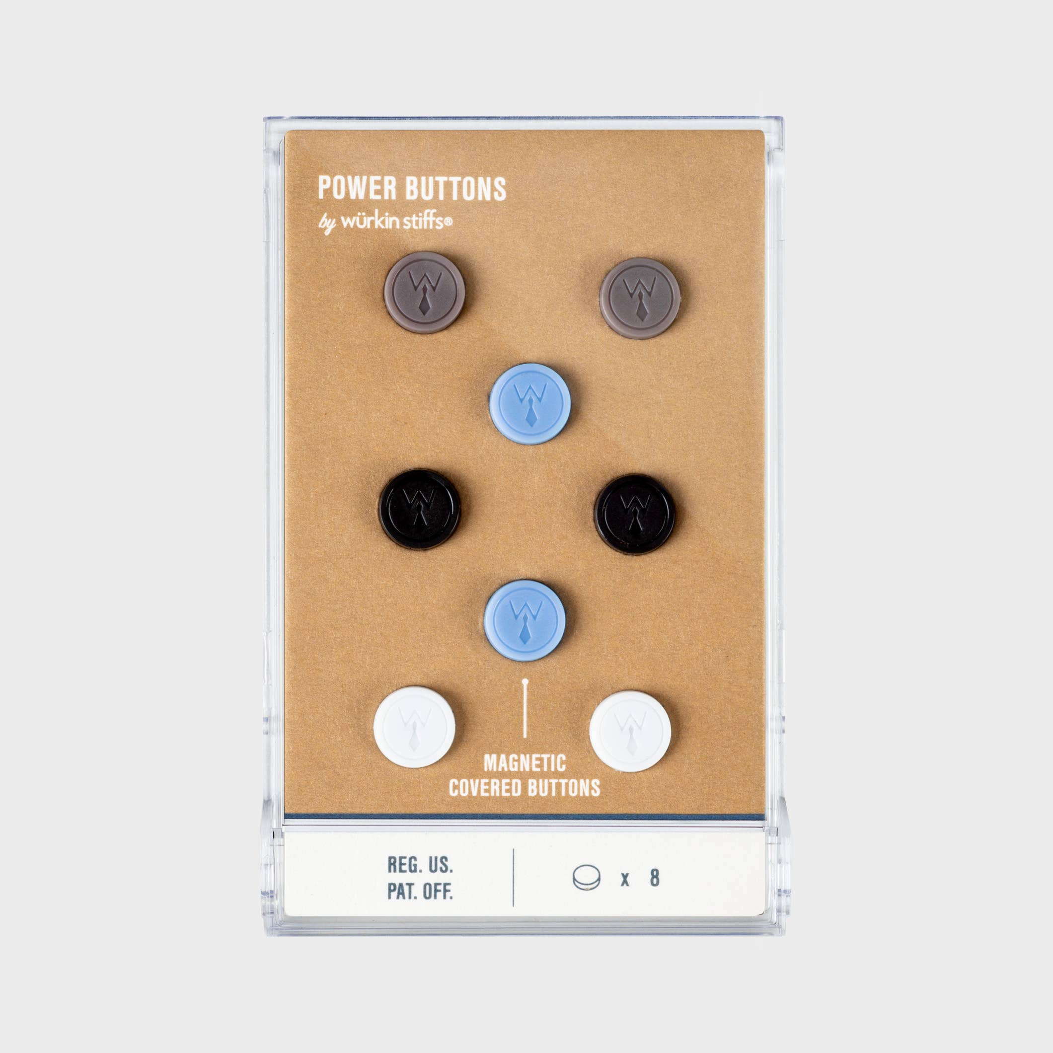 Assorted Colors Plastic Covered Power Buttons – Paris Texas Apparel Co