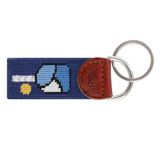 Pickleball Needlepoint Key Fob – Paris Texas Apparel Co