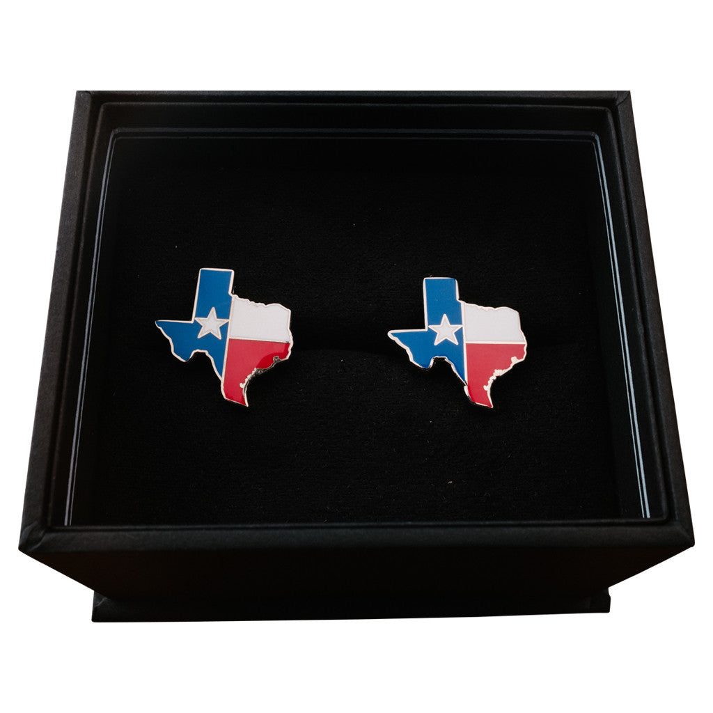 Texas Flag Cufflinks – Paris Texas Apparel Co