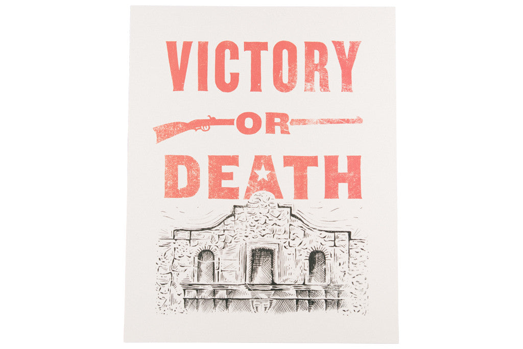 Victory or Death Print – Paris Texas Apparel Co
